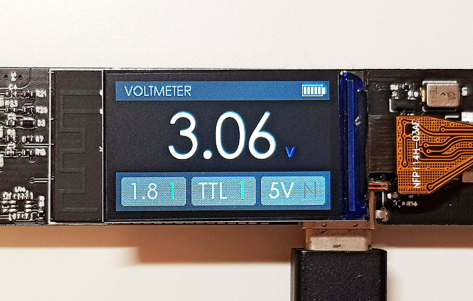 Quark Open Source Handheld Electrical Measurement Probe Based On Esp32 And Arduino